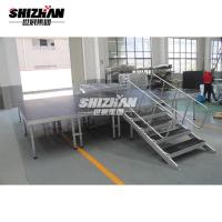 China 1.22x2.44m Black Aluminum Stage Platforms Outdoor for sale