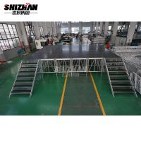 China Aluminum Alloy Wedding Event Modular Stage Platforms 1x2m for sale