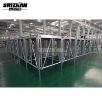 China Aluminum Alloy Wedding Event Modular Stage Platforms 1x2m for sale