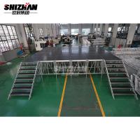China Entertainment Event Aluminum Plywood Stage Platform Easy Assembly for sale