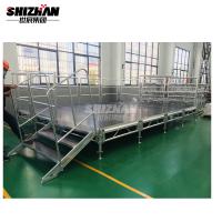 China Entertainment Event Aluminum Plywood Stage Platform Easy Assembly for sale