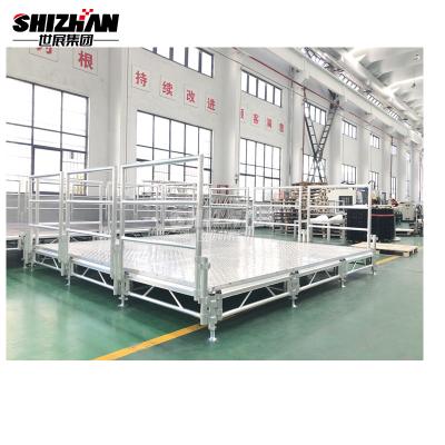 China Aluminum Alloy Heavy Duty Modular Stage Platform For Event Show for sale