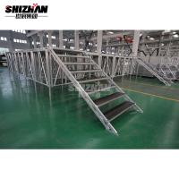 China Aluminum Alloy Heavy Duty Modular Stage Platform For Event Show for sale