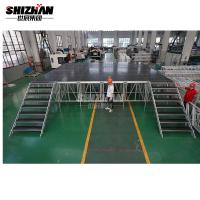 China Aluminum Alloy Heavy Duty Modular Stage Platform For Event Show for sale