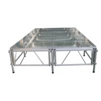 China Modular Assembly Acrylic Stage Platform 0.6m 1.1m Height for sale