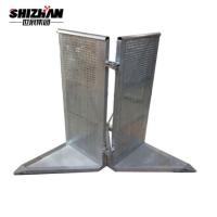 China Aluminum Concert Crowd Control Barrier expandable 30kgs/pc for sale
