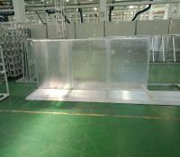 China Aluminum Mojo Crowd Control Barricade For Booth Stand Construction for sale