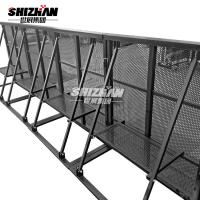 China Mojo Concert Crowd Control Barriers Foldable Houston for sale