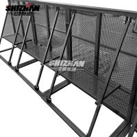 China Mojo Concert Crowd Control Barriers Foldable Houston for sale