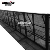 China Concert Metal Crowd Control Barrier Anti Slip 1x1.2x1.2m for sale