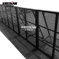 China Steel Q235 Concert Mojo Crowd Control Barricade Folding for sale