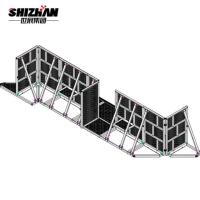China Concert Mojo Event Folding Aluminum Crowd Control Barrier 2mm Mesh for sale