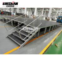 China 1.22x2.44m Black Aluminum Stage Platforms Outdoor for sale