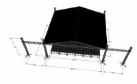 China Aluminum indoor outdoor concert Stage Lighting Truss Display for sale