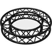China Round Concert Box Aluminum Lighting Truss Music Assembly Black for sale