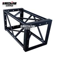 China Round Concert Box Aluminum Lighting Truss Music Assembly Black for sale