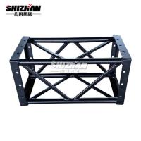 China Round Concert Box Aluminum Lighting Truss Music Assembly Black for sale