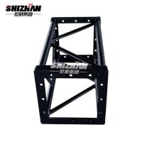 China Round Concert Box Aluminum Lighting Truss Music Assembly Black for sale