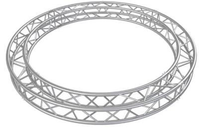 China Heavy Duty Spigot Box Circle Round Lighting Event Truss Aluminum for sale