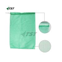 China Plastic Polypropylene Tubular Potato Packing Bag Red Mesh Produce Onion Sacks Net Bags for Vegetables for sale