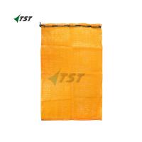 China Plastic Polypropylene Tubular Potato Packing Bag Red Mesh Produce Onion Sacks Net Bags for Vegetables for sale