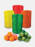 China Durable PE Knitted Tubular Net Sleeve 4.2g/M-16g/M For Fruit And Vegetable Packing for sale