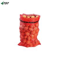 China 100% Virgin PP Red Leno Mesh Bags Net Sacks 58*89cm For Carrots Storage for sale