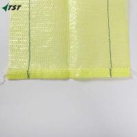 China 5kg-50kg Yellow Color Tubular Mesh Bag for Seed Potato for sale