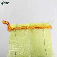 China 5kg-50kg Yellow Color Tubular Mesh Bag for Seed Potato for sale