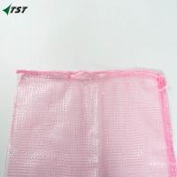 China 100% New Material Pink Color Pp Polypropylene Leno Bags / Onion Packaging Bags for sale