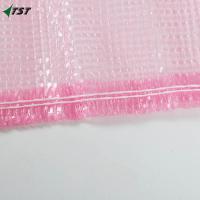 China 100% New Material Pink Color Pp Polypropylene Leno Bags / Onion Packaging Bags for sale