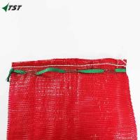 China 25KGS 30KG  Red Tubular Mesh Net Bag For Harvest Agricultural  Product for sale