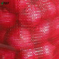 China 25KGS 30KG  Red Tubular Mesh Net Bag For Harvest Agricultural  Product for sale