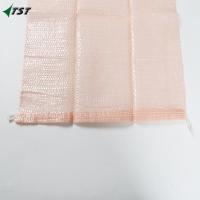 China 40L 80L Pink Green Firewood Tubular Mesh Bag for sale