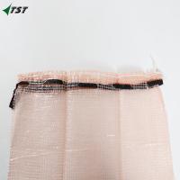 China 40L 80L Pink Green Firewood Tubular Mesh Bag for sale