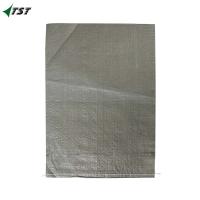 China Green Color 25kg 50kg PP Woven Bag For Cement Sand Construction Garbage for sale