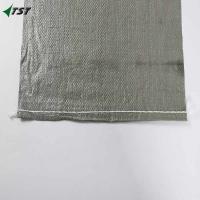 China Green Color 25kg 50kg PP Woven Bag For Cement Sand Construction Garbage for sale