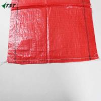 China Red Color New Virgin Material PP Woven Sack For Potato Chile Peru for sale