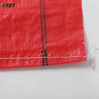 China Red Color New Virgin Material PP Woven Sack For Potato Chile Peru for sale