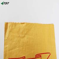 China Printed PP Woven Bag For Chemistry And Industry Construction for sale