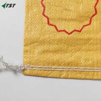 China Printed PP Woven Bag For Chemistry And Industry Construction for sale