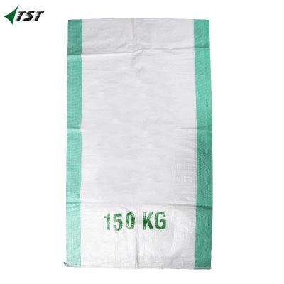 China Customized 100kg 120kg 150kg Woven Polypropylene Bags For Cereal Grain for sale