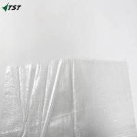 China Transparent Color 100lb 50kg White Woven Polypropylene Sacks For Cereal Corn for sale
