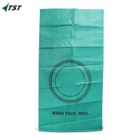 China Green Red White 25kg 50kg PP Woven Bag For Industry Packaging for sale