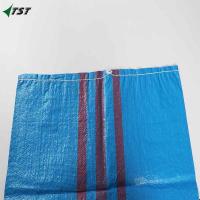 China Blue Color 25kg-50kg Pp Woven Sacks Bag For Cereal Fertilizer Corn Coal for sale
