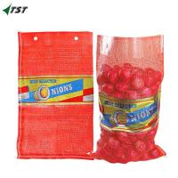 China 25kg Red Pp Onion Packaging Net Bags For Onion Auto Packing Machine 54*85cm for sale