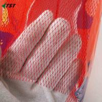 China 1kg 2kg Extruded Mesh Bag For Orange Packaging With Handle for sale