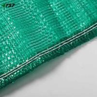 China Durable Green Color Pp Leno Mesh Bag For Chilli Tomato Packing for sale