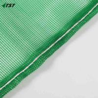 China 100% Virgin PE Green Color Leno Bags For Vegetable Fruit Firewood Packing for sale