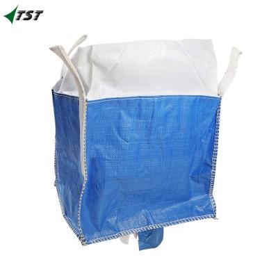 China 100% Virgin PP FIBC Jumbo Bag Open Top Skirt Filling Discharge Spout for sale